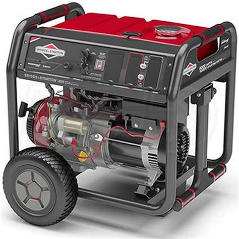 Briggs & Stratton 30679 - 8000 Watt Electric Start Portable Generator w/ StatStation™ Wireless ...