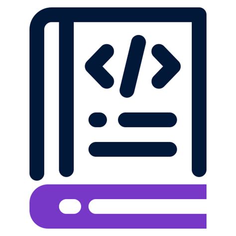 Coding Book Generic Color Lineal Color Icon Freepik