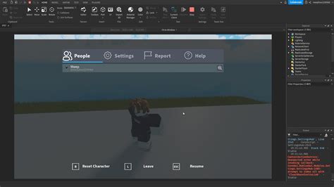 Roblox Ui Bug And Unknown Gui Are Not Suppose To Be In Game Platform