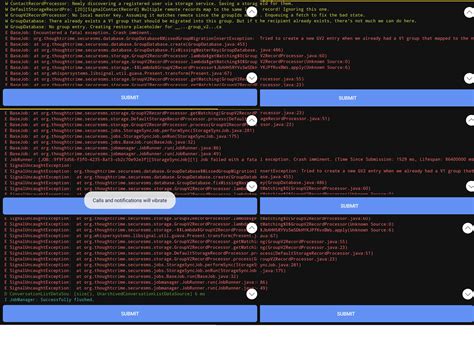 Signal Crashes With Network Connection Issue 11459 Signalapp Signal Android GitHub