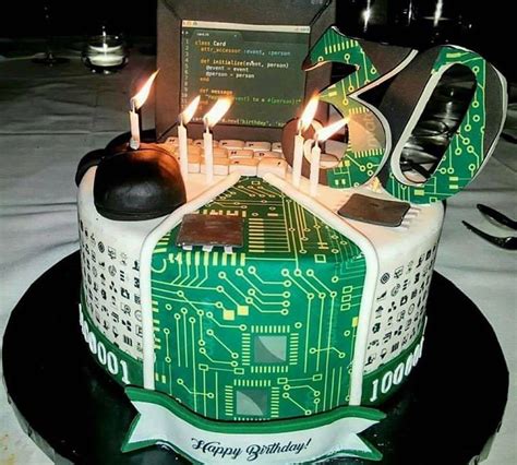 Birthday Cake For Programmers Programming Geeks