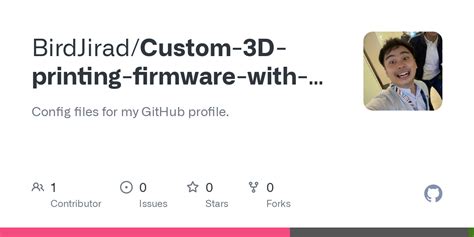 GitHub BirdJirad Custom D Printing Firmware With Full Auto Level Function Config Files For