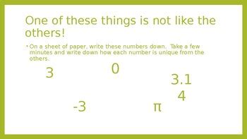 Real Number System PowerPoint By Mad About The Math TpT