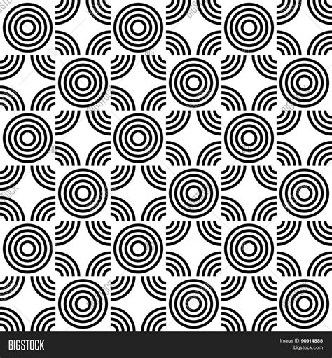 Seamless Circle Vector And Photo Free Trial Bigstock