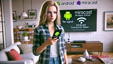 Android телефон не подключается через Miracast к телевизору для трансляции видео причины и решение