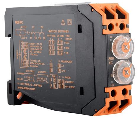 Selec 800xc Din Rail Cyclic Timer At ₹ 1000 Piece Selec Din Rail Timer In Coimbatore Id