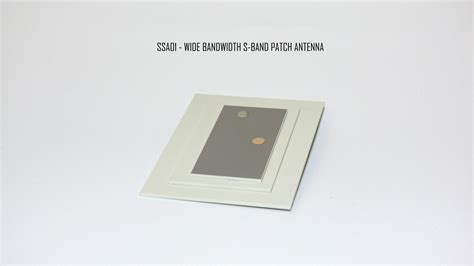 Ssa01 Wide Bandwidth S Band Patch Antenna Microstrip Antenna Satcatalog