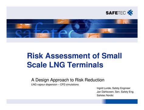 Pdf 7 Risk Assessment Of Small Scale Lng Risk Assessment Of
