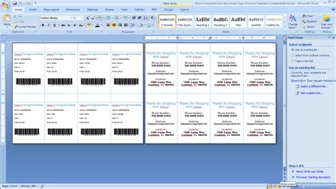 how to print your own custom retail tags burris computer forms