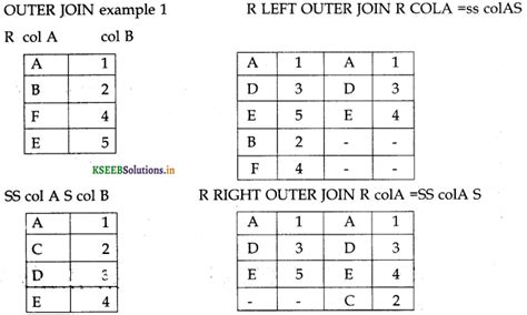 2nd puc computer science question bank chapter 13 database concepts