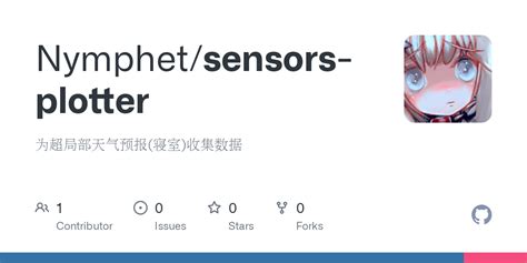 Github Nymphet Sensors Plotter