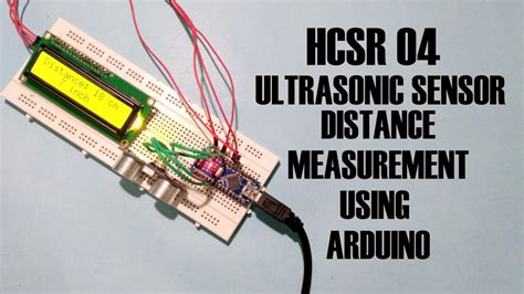 Ultrasonic Sensor HC SR And Arduino Tutorial Electronics Projects Hub