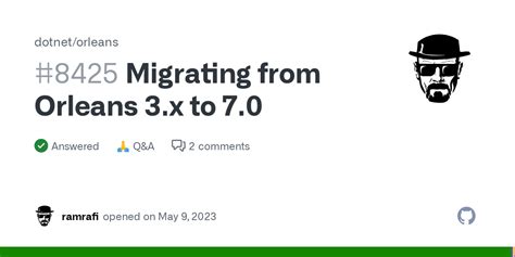 Migrating From Orleans X To Dotnet Orleans Discussion GitHub