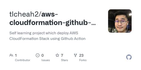 Github Tlcheah2aws Cloudformation Github Action Sample Self