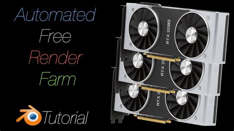 How To Set Up An Automated Render Server For Blender Youtube