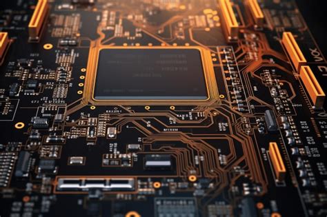 premium ai image visual representation of electrical components and their interconnections