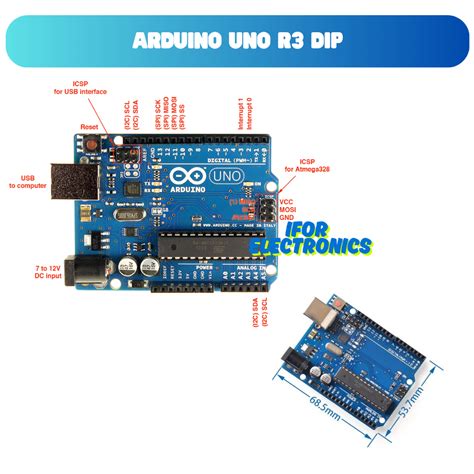 Jual Arduino Uno R3 Atmega328p Atmega16u2 Development Board Compatible