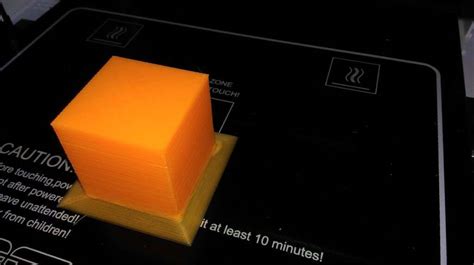 3d Printing 40mm Cube Test Object・cults