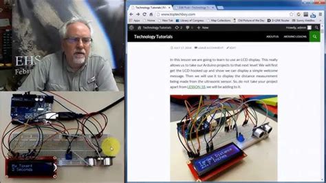 Lesson 18 Distance Meter Using Ultrasonic Sensor And