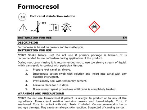 Formocresol Buy Formocresol Root Canal Disinfectant Online In Pakistan