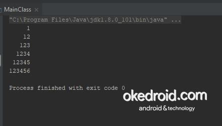 Contoh Kegiatan Menciptakan Segitiga Bintang Dan Angka Di Java Java