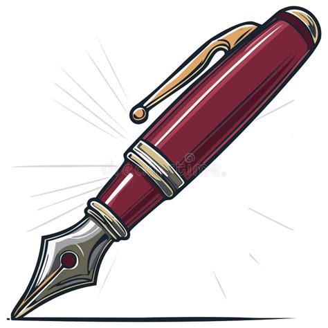 Vector Classic Pen Stock Illustrations 23432 Vector Classic Pen