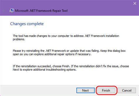 Как переустановить Net Framework