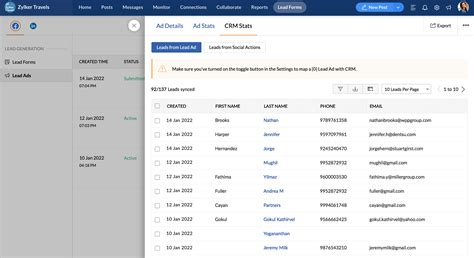 Facebook Lead Ads And Lead Forms Zoho Social