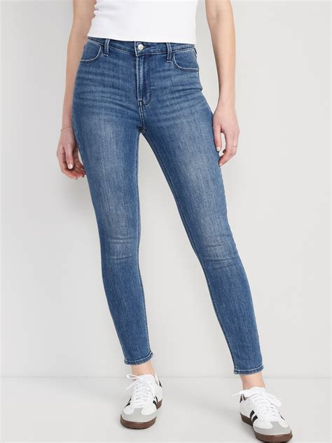 High Waisted Wow Super Skinny Jeans For Women Old Navy
