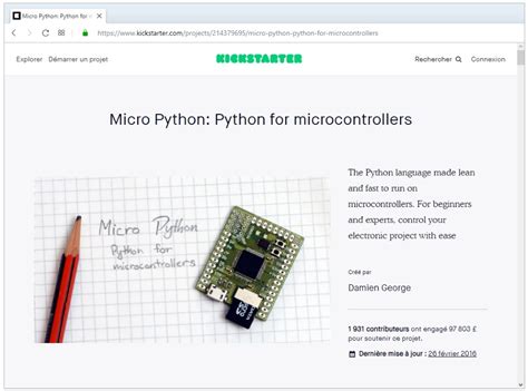 Micropython Et Pyboard Arduiblog