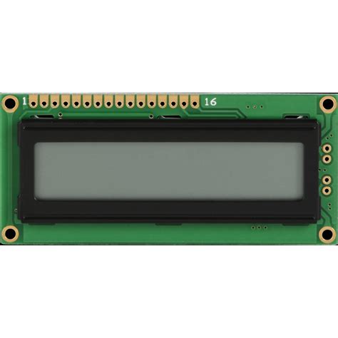 Dem 16101 Tgh Display Elektronik 1x16 Tn Wide Temp 318238