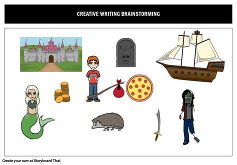 Brainstorming Square To Increase Creativity Storyboard