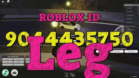Leg Roblox Song Codes Youtube