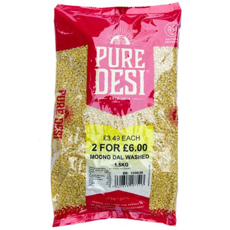 Moongdall Washed 10 X 1500 Rrp 2 For 600 Wholespices