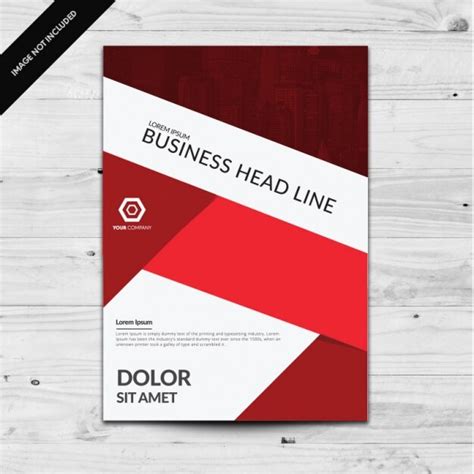 브로슈어 서식 파일 디자인 무료 벡터