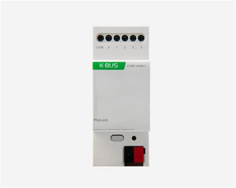 Knx Universal Interface 4 8 16 Fold Din Rail Mounted Wave Electronics Systems