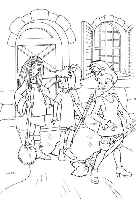 Kolorowanka Bibi Przyjaciele Pobierz Wydrukuj Lub Pokoloruj Online Ju Teraz