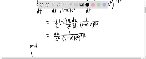solved consider a relativistic particle of mass m moving along a