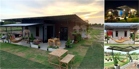 บ้านสวนสไตล์โมเดิร์นลอฟท์ กลางทุ่งนา 1 ห้องนอน 1 ห้องน้ำ งบ 200 000 กว่าบาท Thai Lets Go