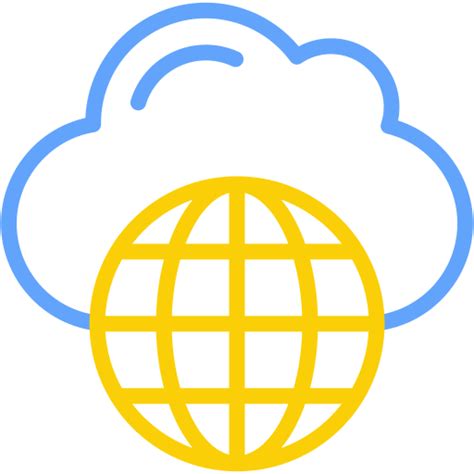 Cloud Connection Generic Outline Color Icon