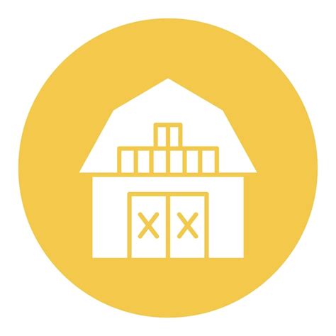Premium Vector Ranch Icon