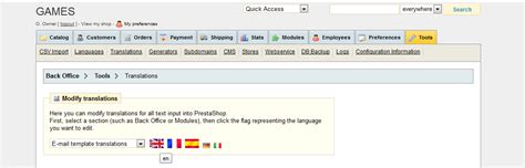 Prestashop 14x 15x How To Edit Registration And Order Confirmation