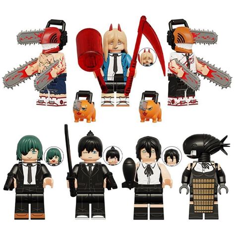Compatible With Chainsaw Man Lego Chainsaw Man Full Set Boqi Tower
