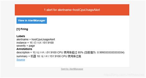 prometheus alertmanager webhook实现自定义监控报警系统 alertmanager webhook自定义 csdn博客