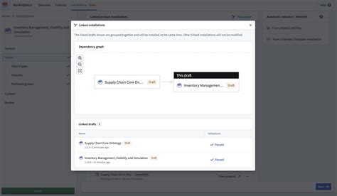 Marketplace • Products • Linked Products • Palantir