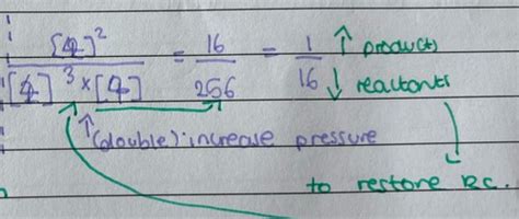 Changing The Value Of Kc Flashcards Quizlet
