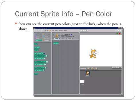 Scratch Lesson 1 Basics Ppt Computer Animation Computer