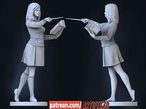 📚 Hermione Granger・ 3d File For 3d Printing・cults