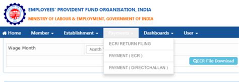 how to generate and upload ecr file for pf return in 2019