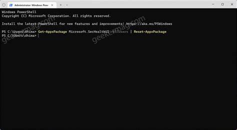 Fix Windows Security Showing Blank Screen In Windows